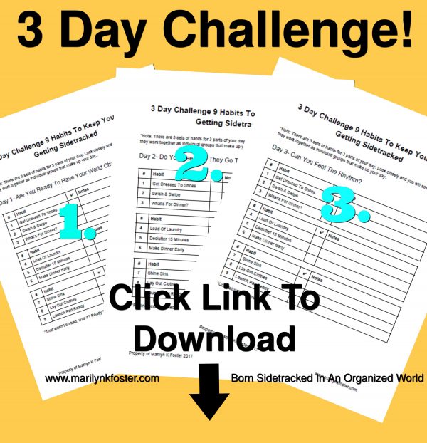 Take the 3 Day Challenge! 9 Daily Habits will jumpstart your journey to ...
